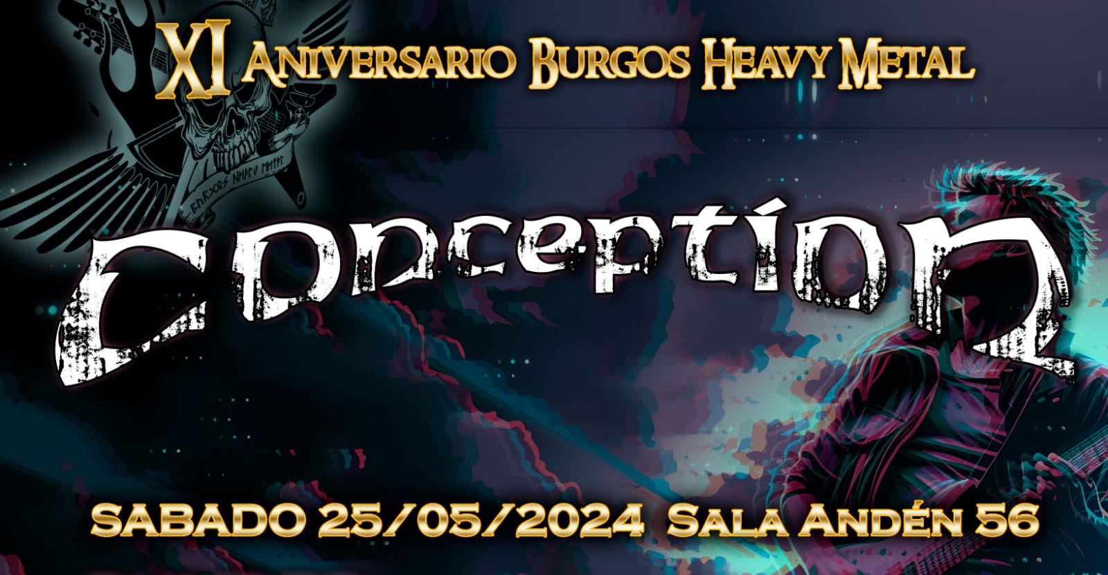 CONCEPTION fecha exclusiva en el XI Aniversario BHM - Asociación Burgos ...